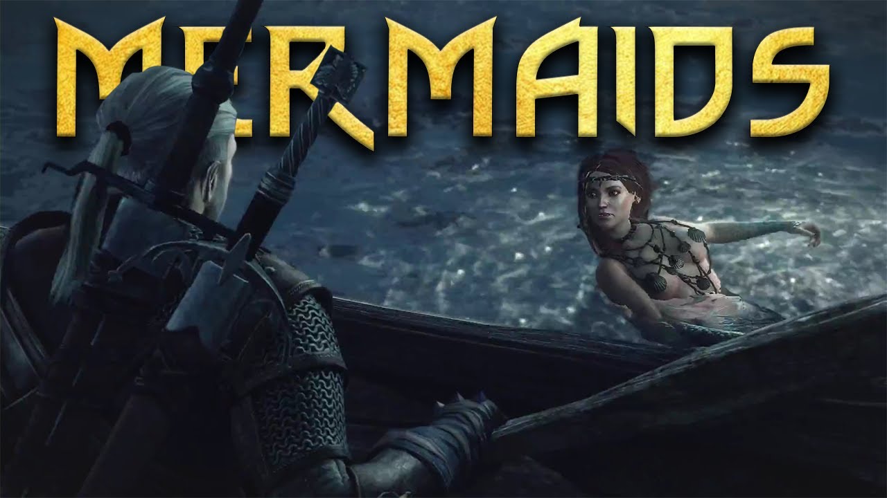 Mermaids - Witcher Lore - YouTube
