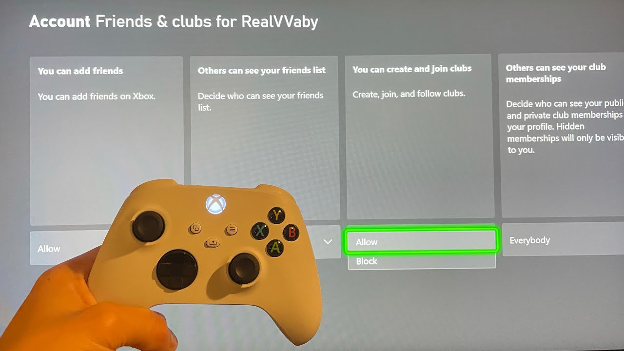 Xbox Series X/S: How to Change “You Can Create and Join Clubs” Privacy ...