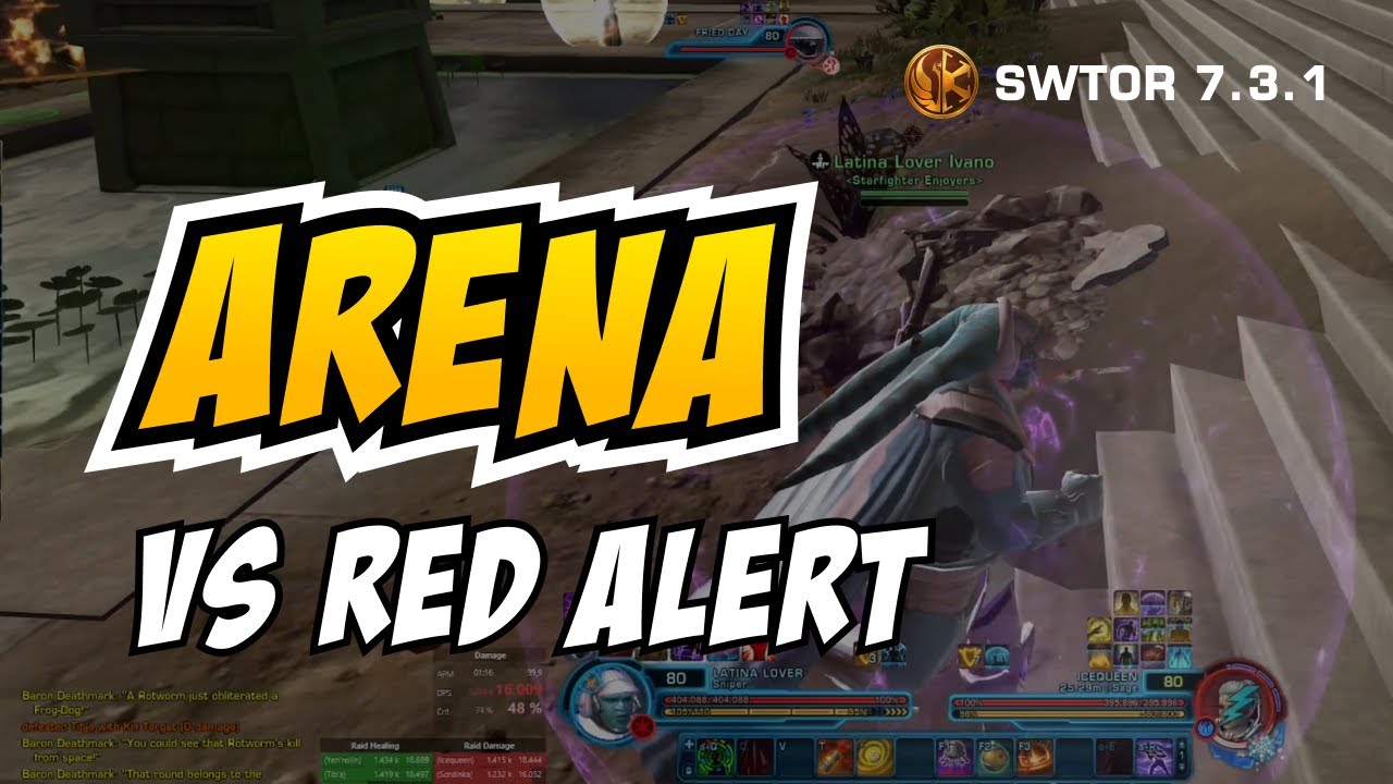 Starfighter Enjoyers vs Red Alert | Onderon Arena | SWTOR PVP Gameplay ...