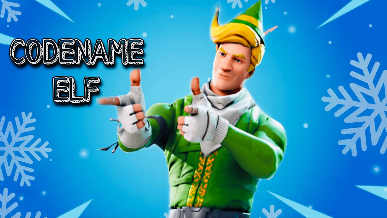 Fortnite Battle Royale Codename Elf - YouTube