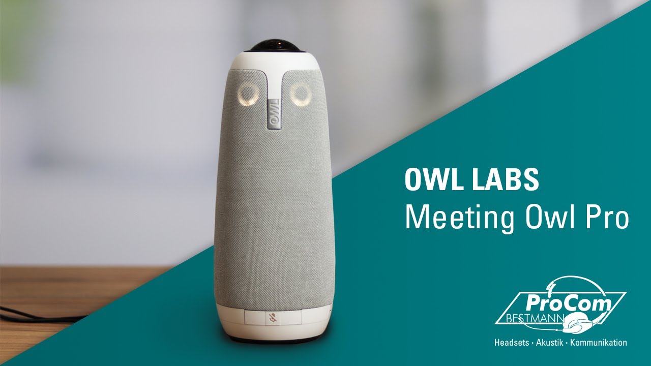 Meeting Owl Pro – Intelligente Videokonferenz - YouTube