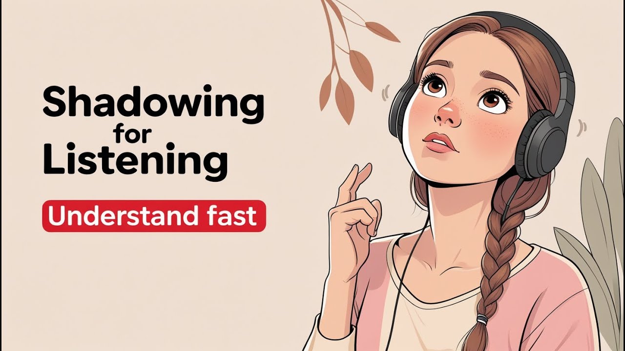 Shadowing Technique for English Listening | Speak & Understand Fast! by ...