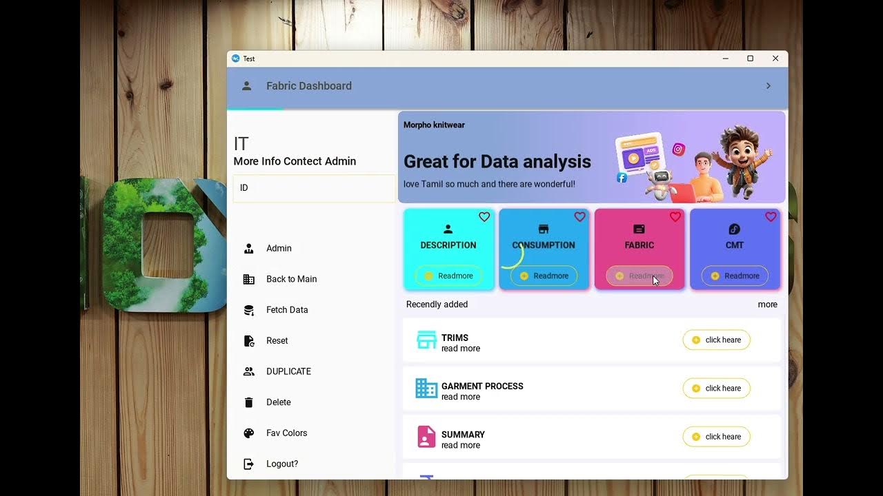 Kivy desktop ui casting data entry app - YouTube