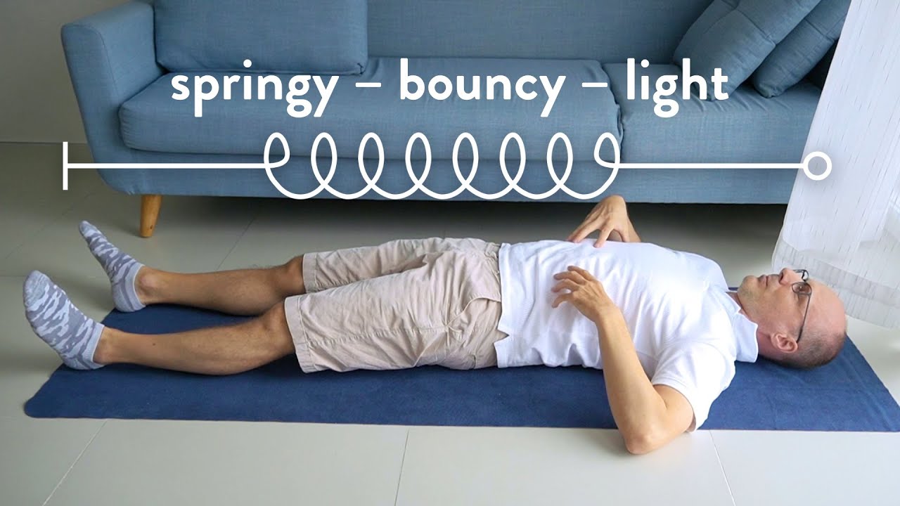 Springy spine: put a spring back into your step - YouTube