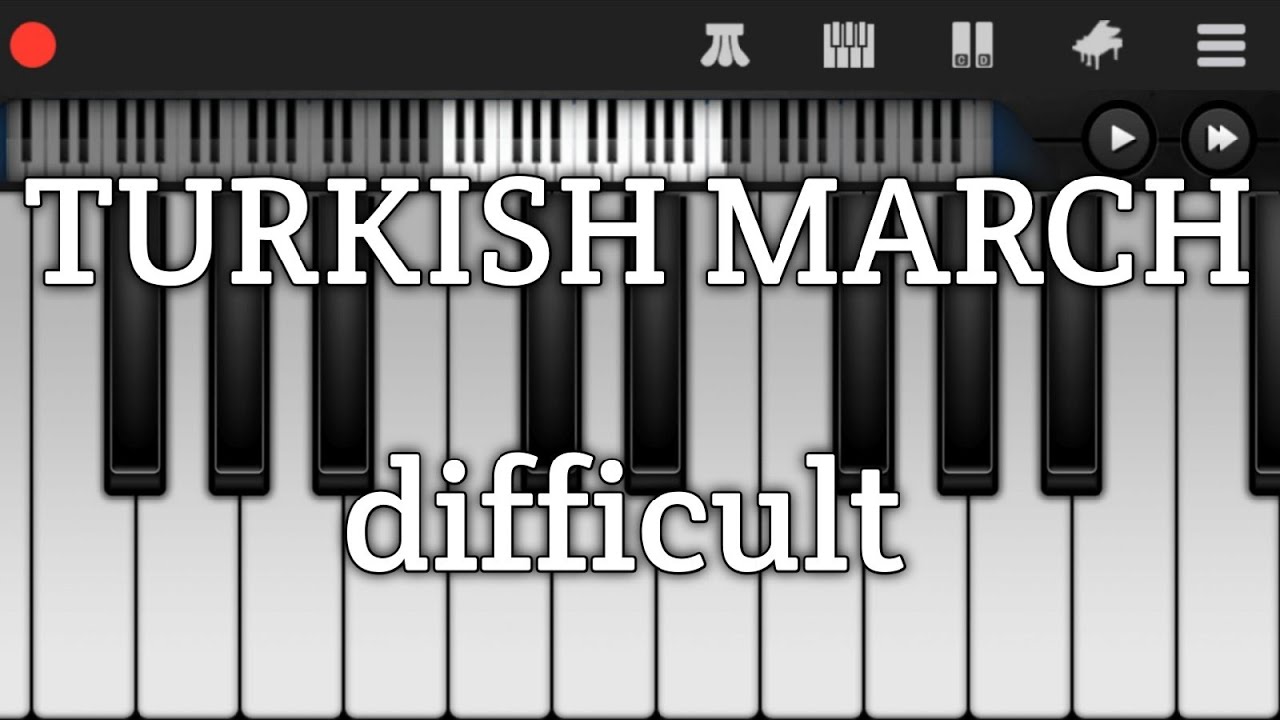 Turkish march piano tutorial - YouTube