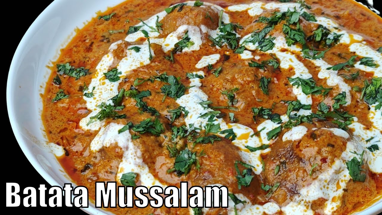 Shahi Batata Musallam Recipe | Quick Royal Potato Recipe | Aloo ...