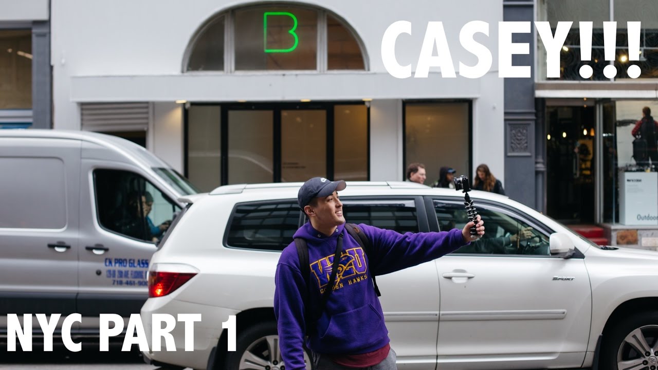 Casey Come Out!! | Vlog VIII | NYC Part 1 - YouTube
