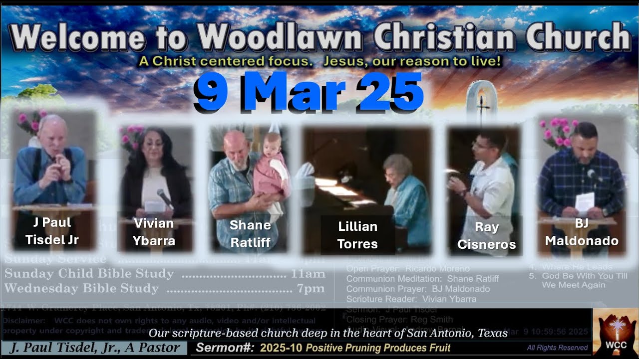 Positive Pruning Produces Fruit, J Paul Tisdel, Jr. Sermon 2025-10 ...