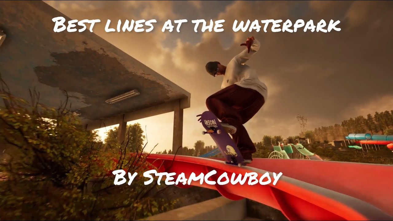 Sessions: skate sim || realistic montage. The waterpark#sessionskatesim ...