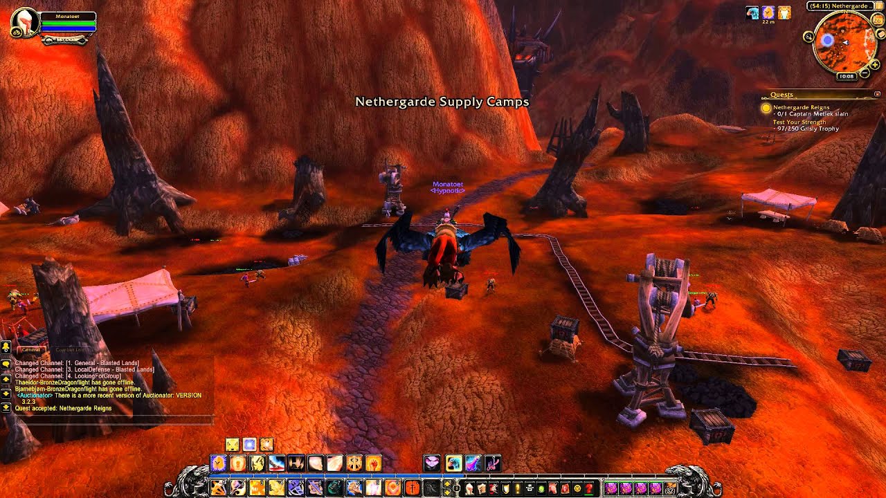 Quest 565: Nethergarde Reigns (WoW, human, paladin) - YouTube