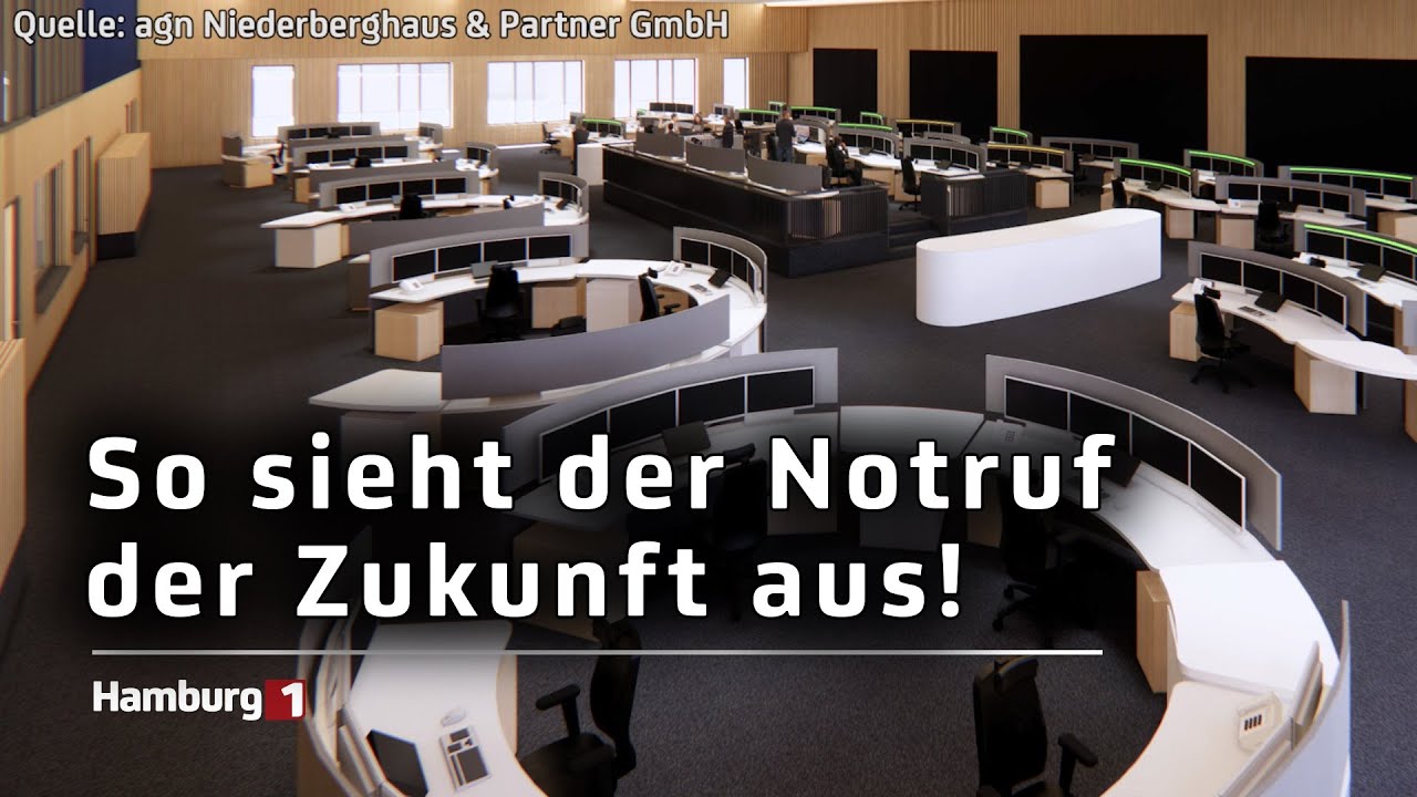 Polizei bekommt neue Notrufzentrale: Hamburg investiert hunderte ...