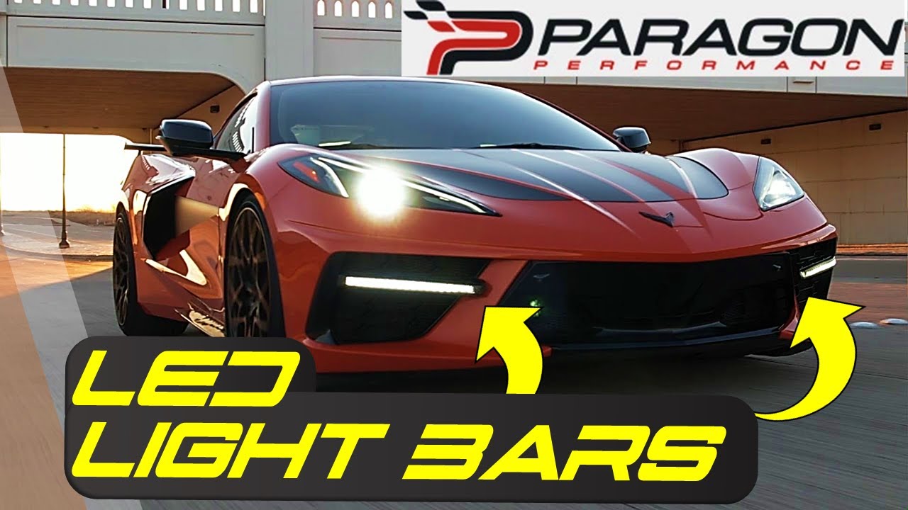 Reviewing the PARAGON LED GRILLE LIGHTS for C8 Corvette! - YouTube