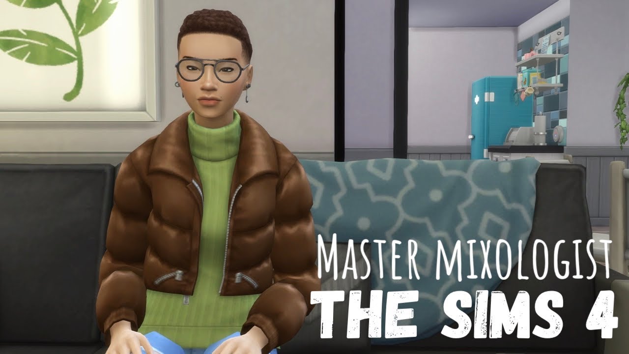 The Sims 4 CAS ~ 🍷 Master Mixologist🍷 ~ No CC - YouTube