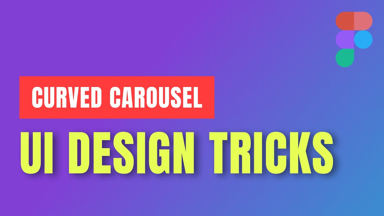 Designing Landing Page with Curved Carousel in #figma | #uidesign #ui ...