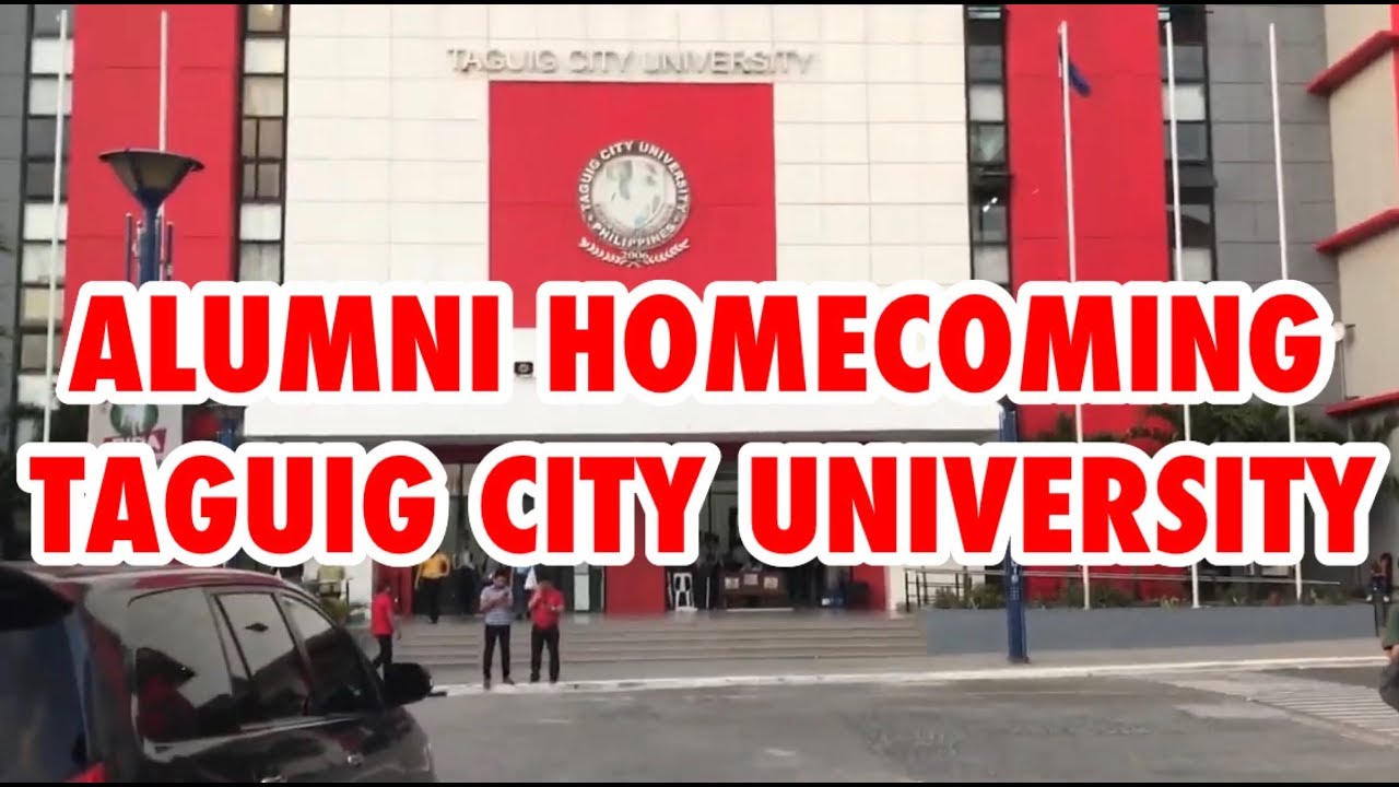 Taguig City University - 1st Graduate School Alumni Homecoming - YouTube