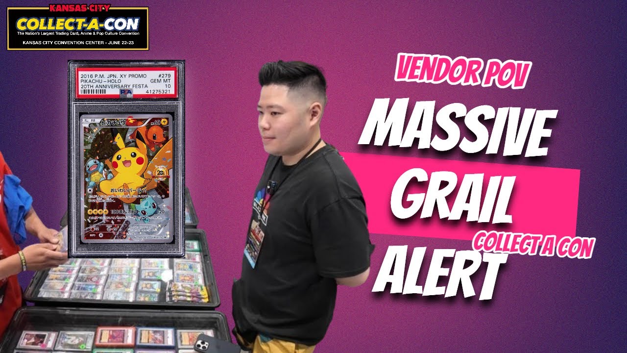 Spotting MASSIVE Grails at Collect A Con Kansas City | Vendor POV - YouTube