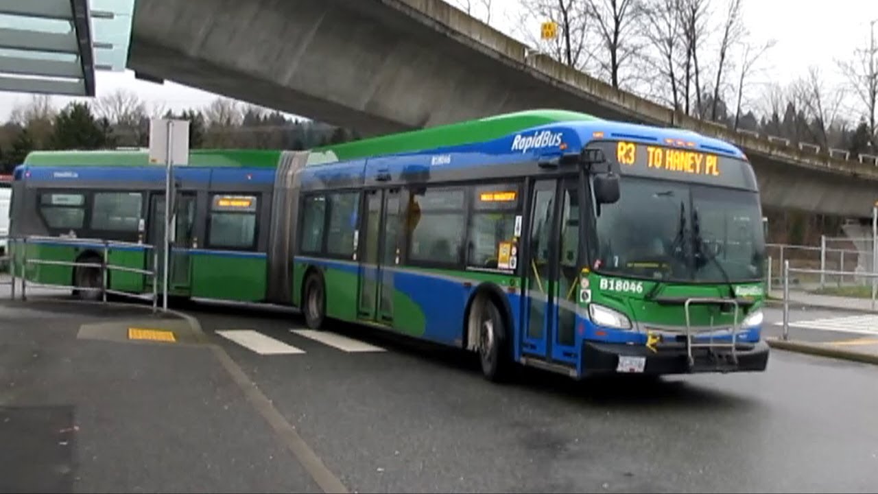 TransLink (CMBC) 2018 New Flyer XDE60 - P18046 - YouTube