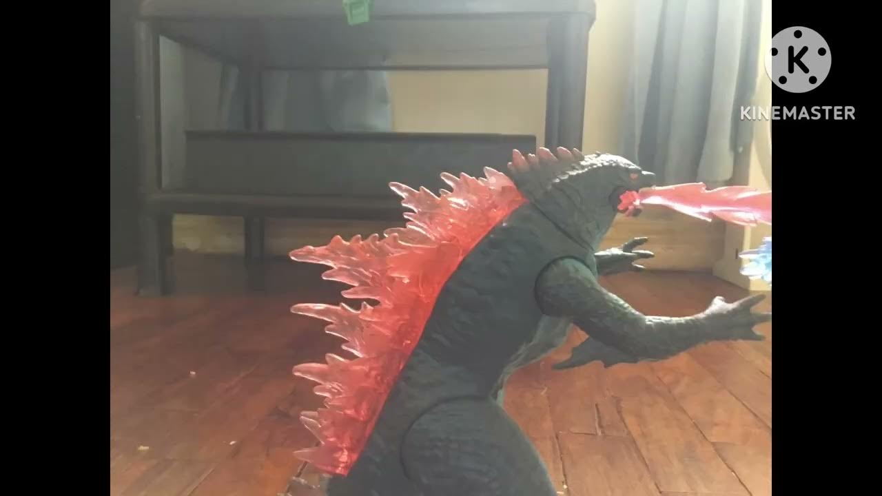Godzilla vs shimo (epic stop motion battle pt.4) - YouTube