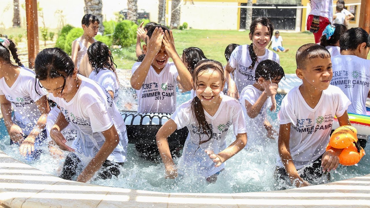 Success Story from PCRF Gaza Summer Camps 2017 - YouTube