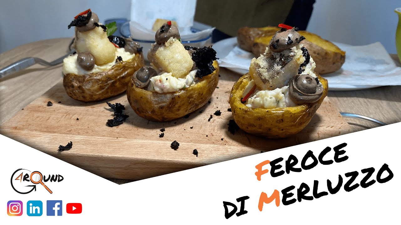 FÉROCE CON PATATE DELLA SILA | Ricetta Chef Pasquale Aragona ...
