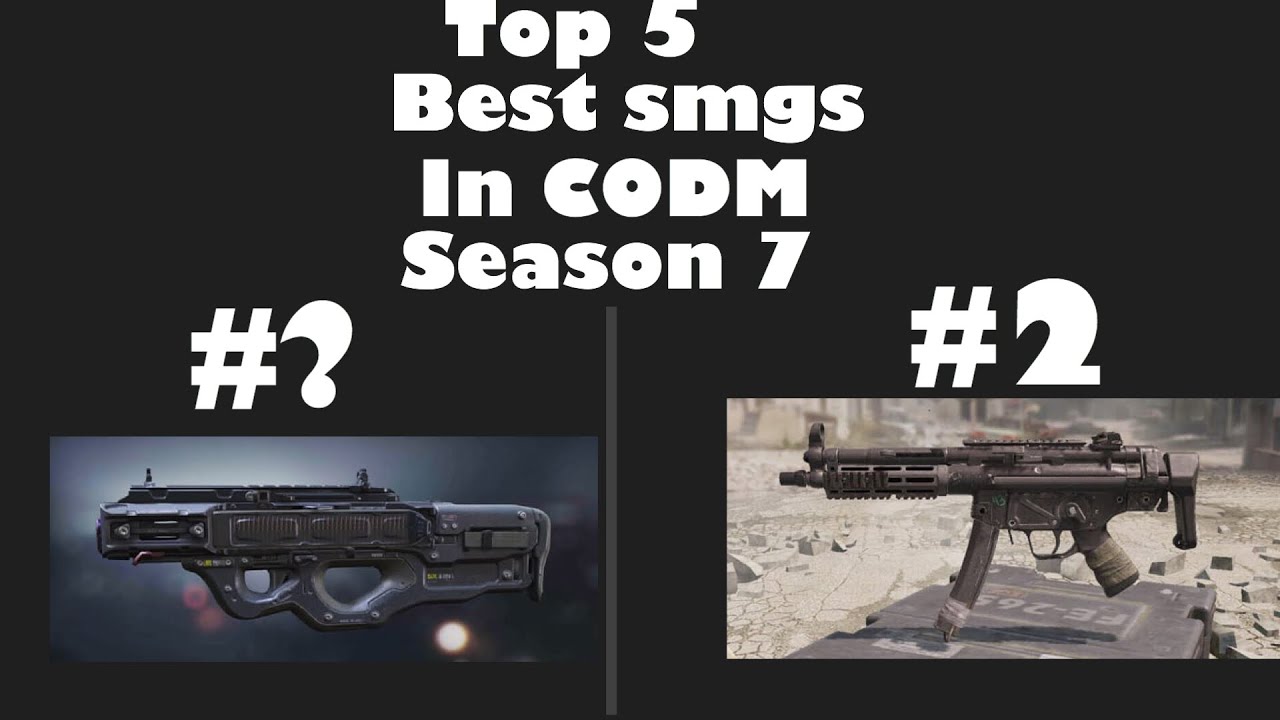 Top 5 Best SMG in CODM Season 7 - YouTube