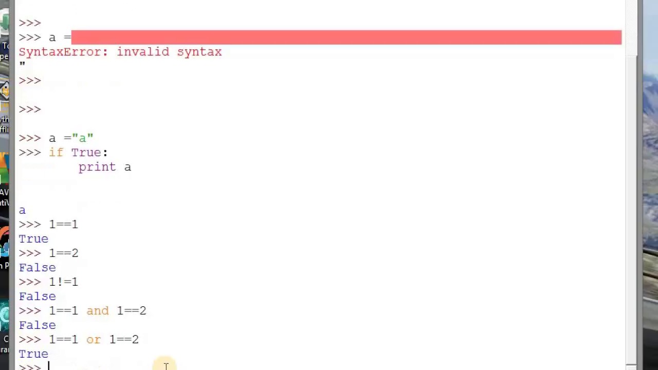 Python For Beginners Operators And Boolean Easy Explain In Hindi And Urdu Youtube