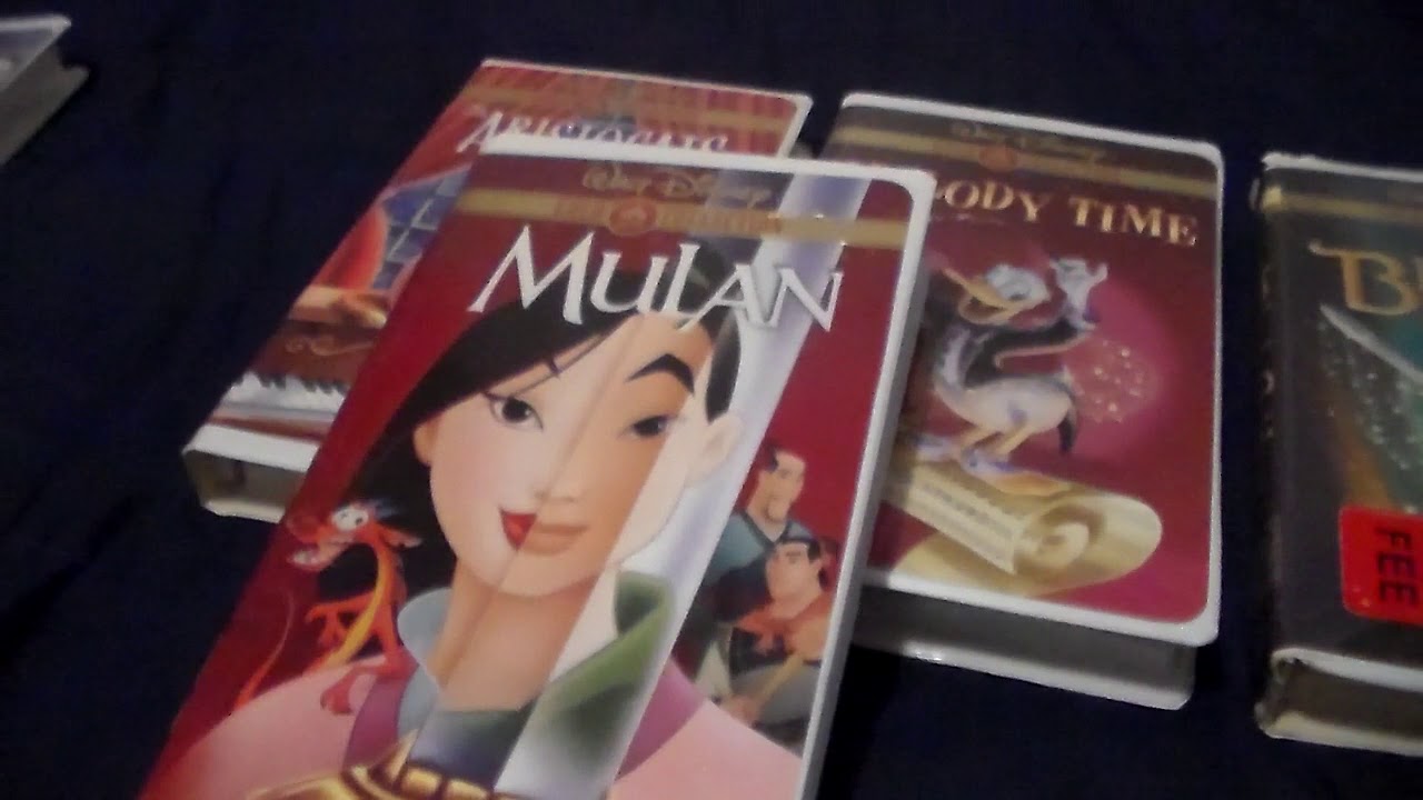 Mulan Gold Classic Collection Vhs