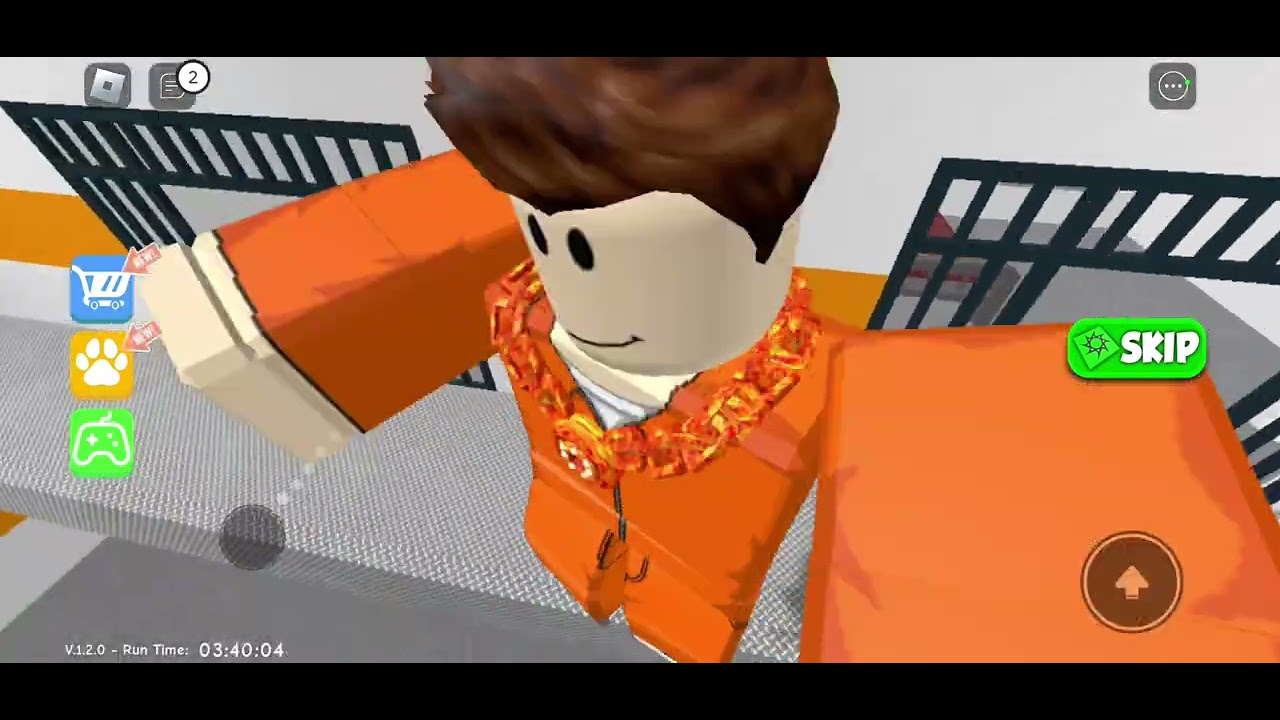 roblox escape prison obby Part 2 - YouTube