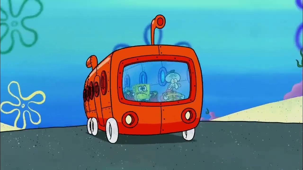 Squidward Gets a New Job! 🚌 New SpongeBob Episode Squid's on a Bus 1 online video cutter com ...