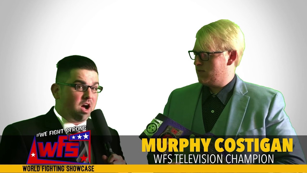 Murphy Costigan discusses WrestleCade match against David Anthony - YouTube