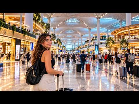 ISTANBUL AIRPORT, Turkey 🇹🇷 This Place Feels Like a City | 4K Walking Tour 2026