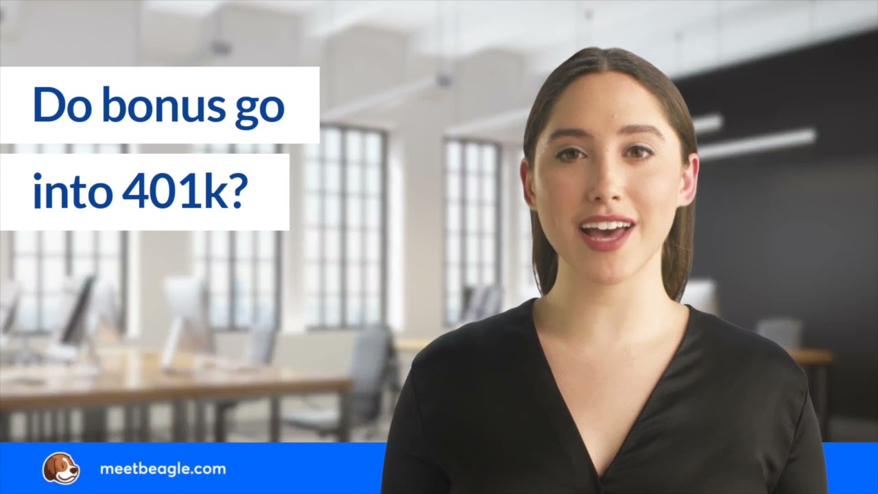 Do bonus go into 401k? - YouTube