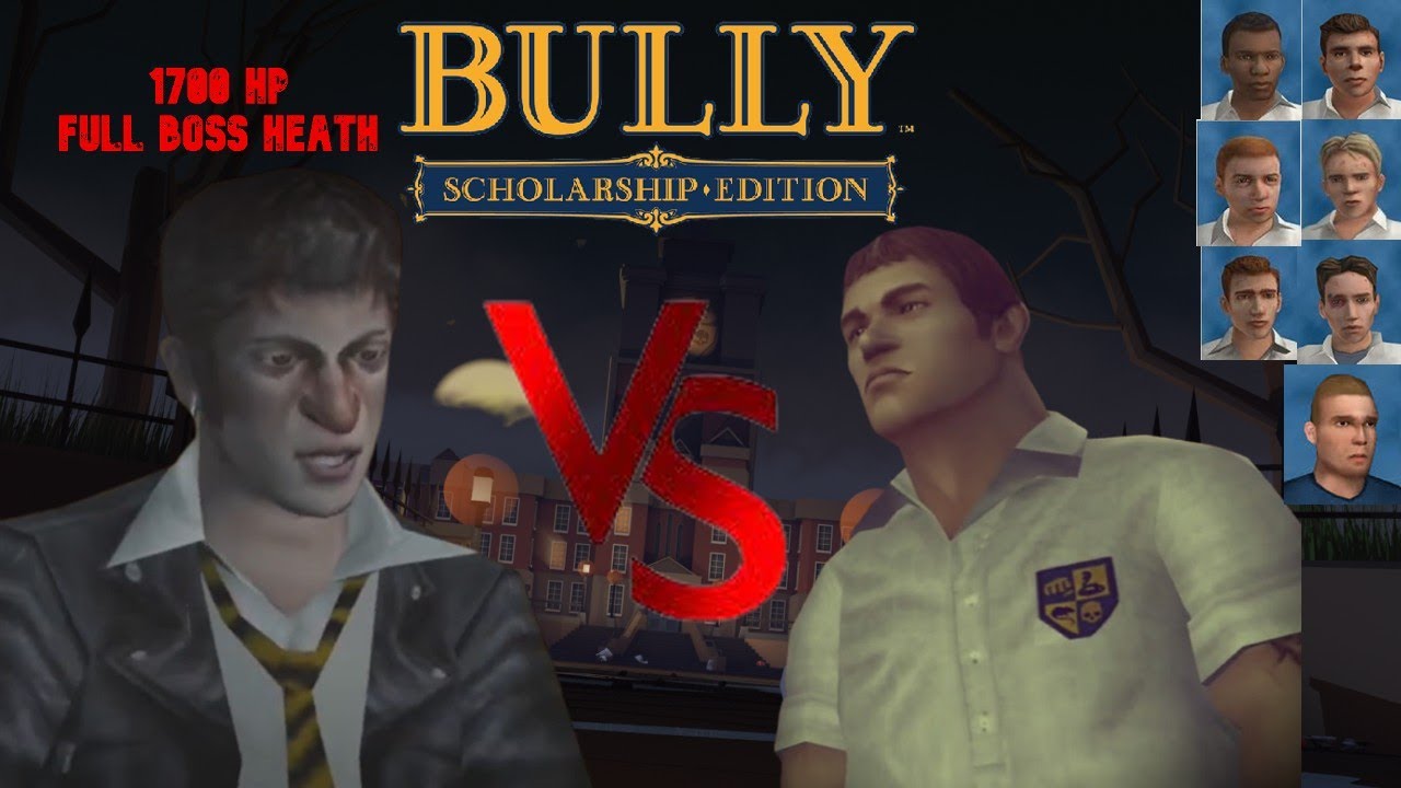 Bully SE: Johnny Vincent ( BETA Style / Full Boss Heath ) VS Bullies ...