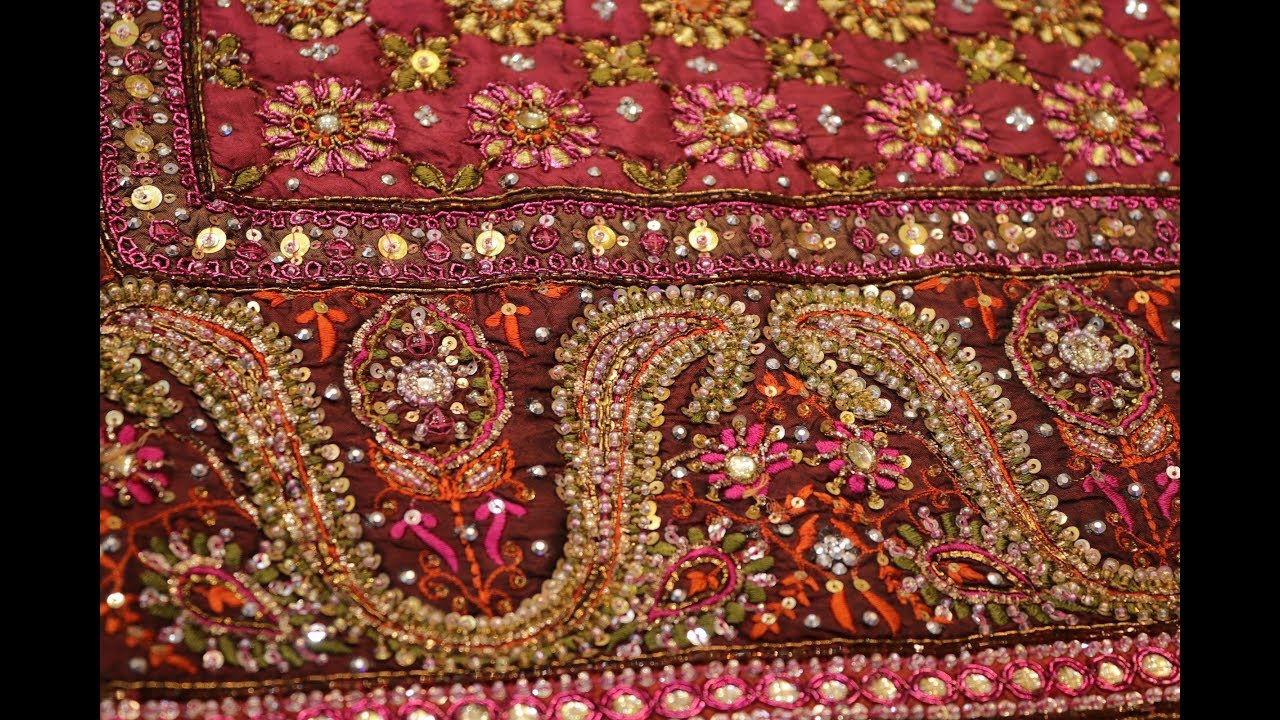 AR-531 "The Kashmiri Tradition Saree" || Kashmiri Work || Zardozi Work ...