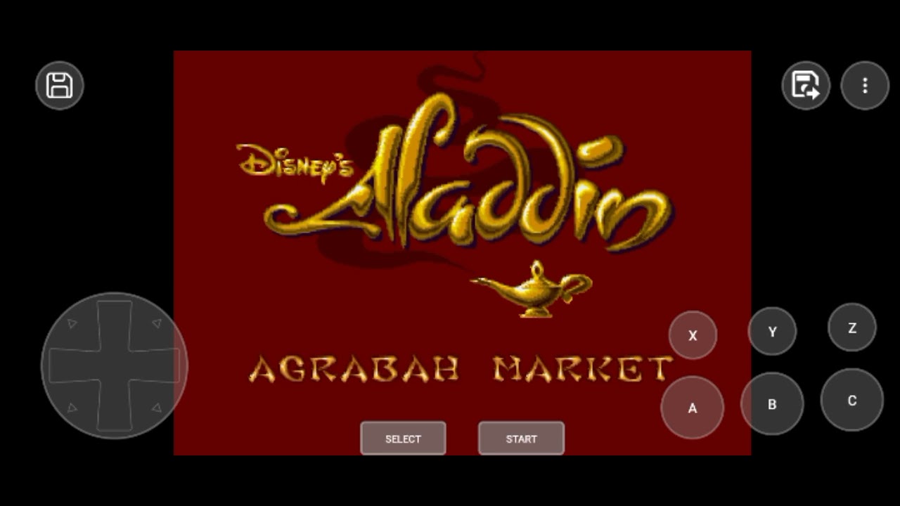 DISNEY'S ALADDIN 🥩 AGRABAH MARKET 🍔 A DISNEY SOFTWARE AND VIRGIN GAMES ...