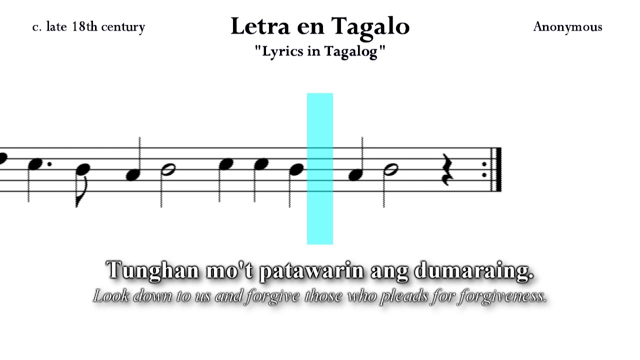 Anonymous Letra En Tagalo 18th Century Extraliturgical Song In Tagalog YouTube anonymous-letra-en-tagalo-18th-century-extraliturgical-song-in-tagalog-youtube