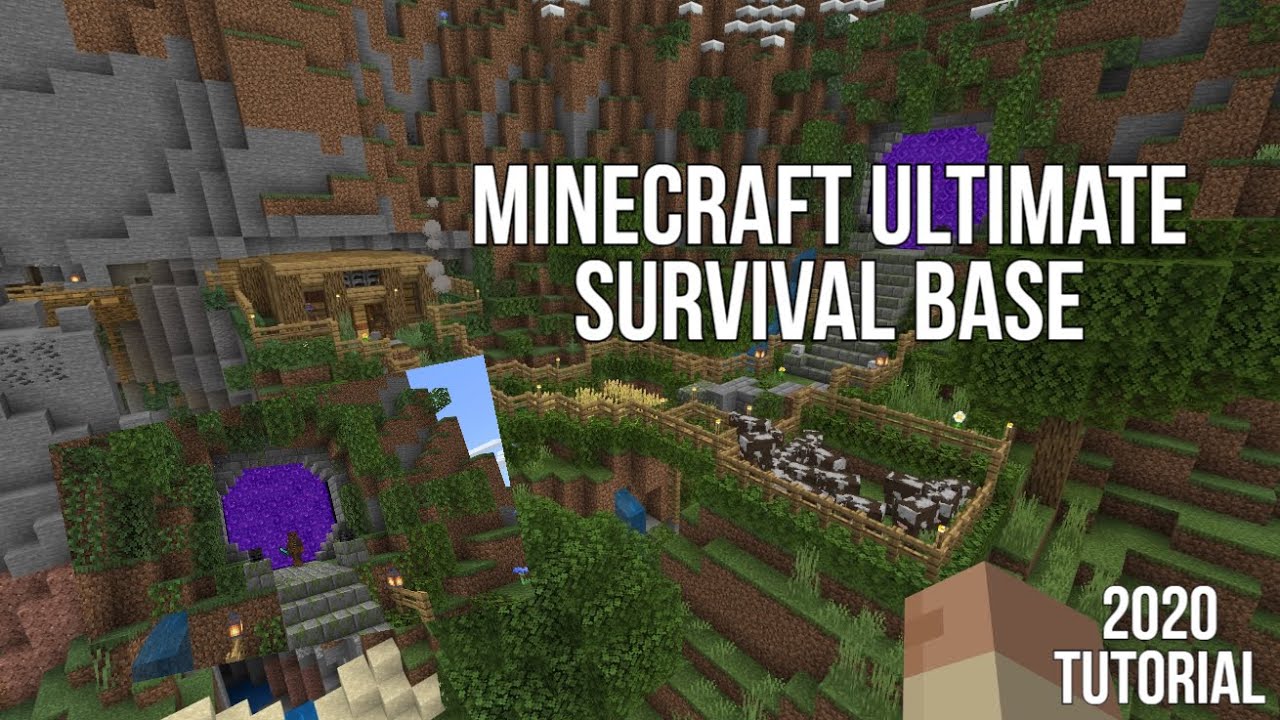 The ULTIMATE Minecraft Survival Base! (How to Build) - YouTube