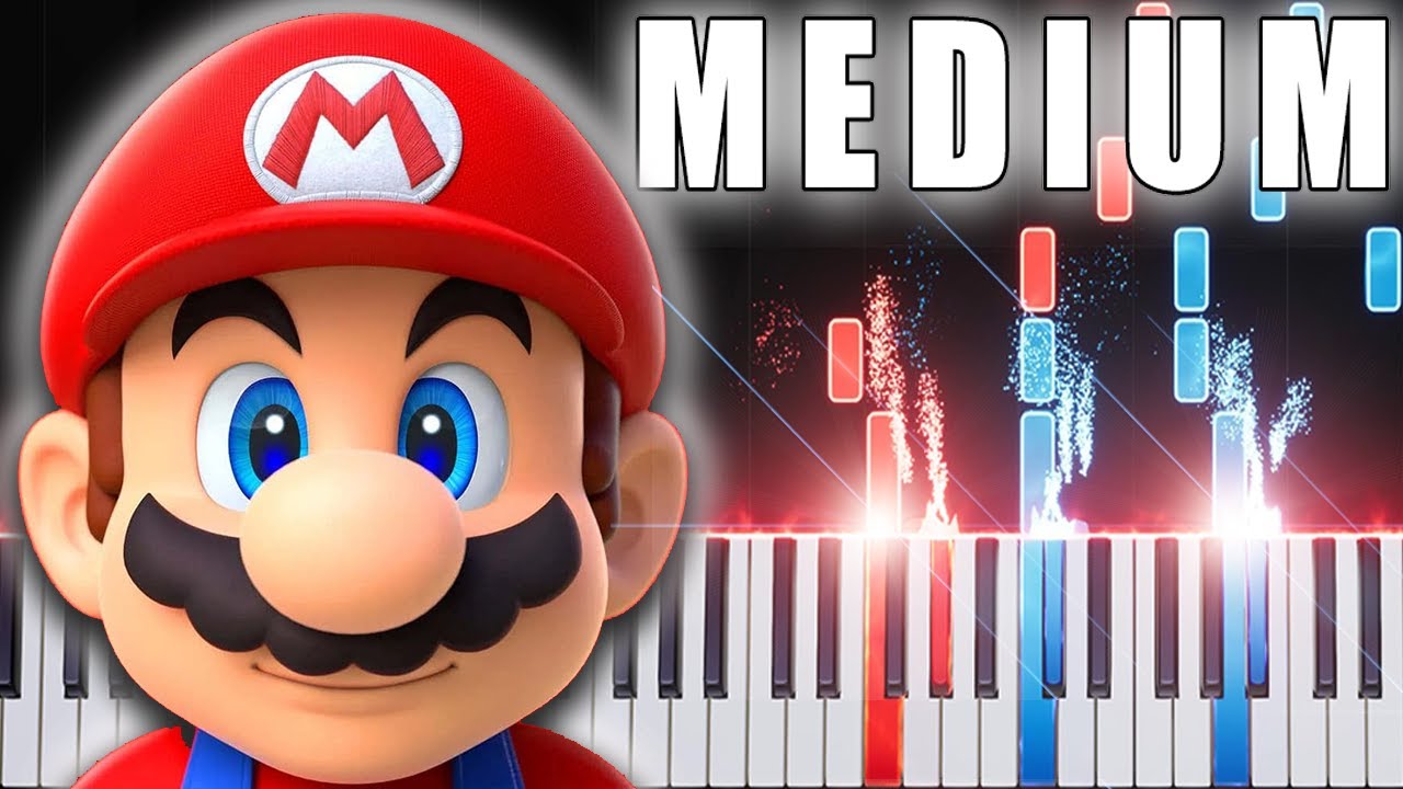 Super Mario Bros Theme - Koji Kondo Piano Tutorial (Sheets + MIDI ...