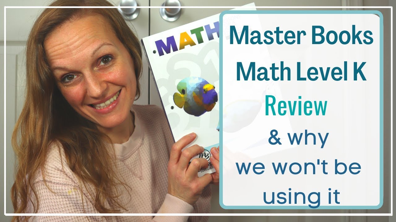 WHAT DOES MASTER BOOKS MATH LEVEL K COVER? | *GENUINE* Review of Master ...
