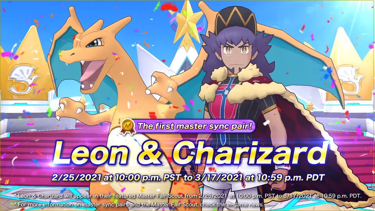 [Pokemon Masters EX] LEON & CHARIZARD ARE COMING! - YouTube