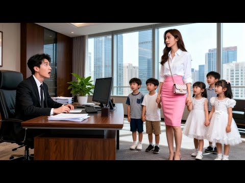 CEO Hires Single Mom As His Secretary,But Unexpectedly Discover Her Five Children Are All His Own!