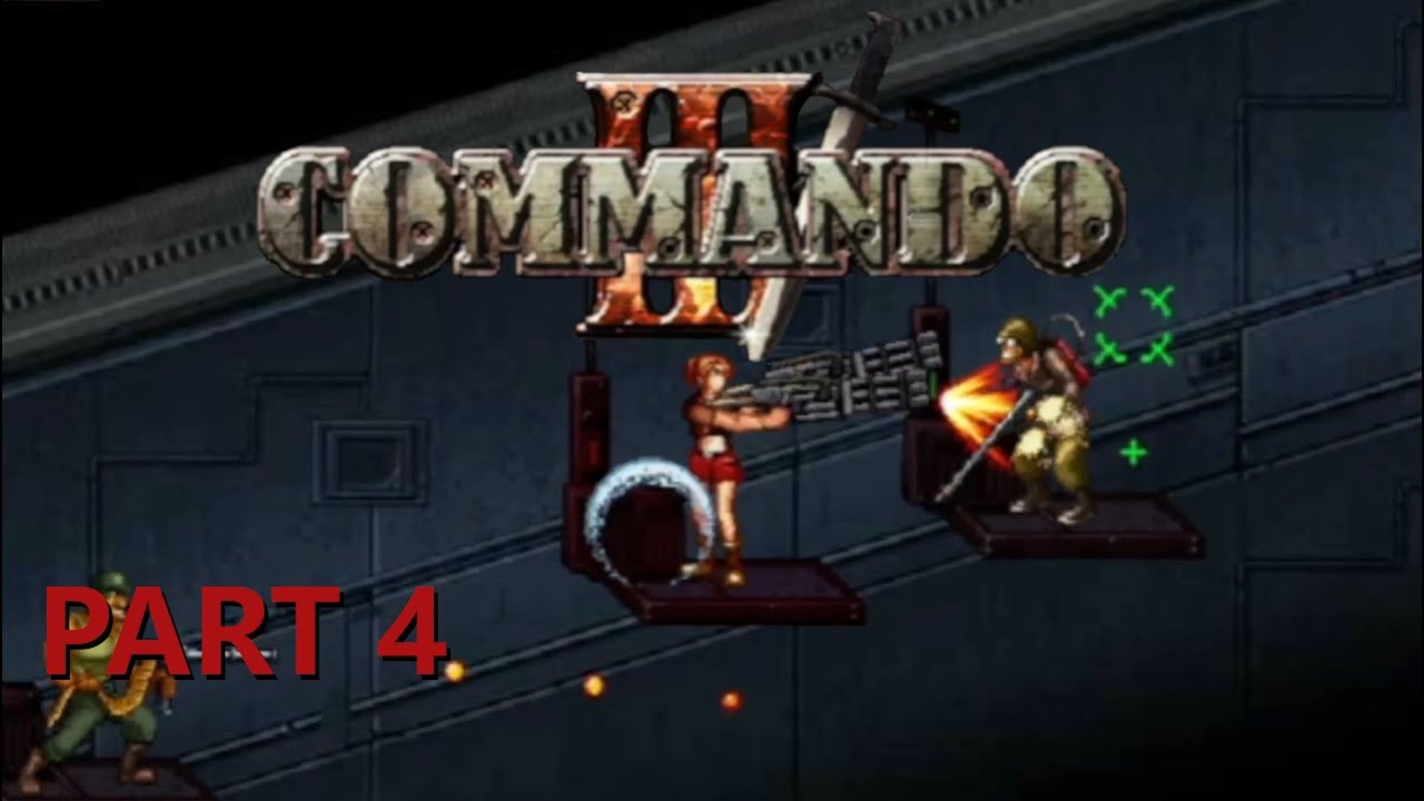 Commando 3 | HARD MODE | Part 4 | Stage 4 | Gameplay | Retro Flash ...