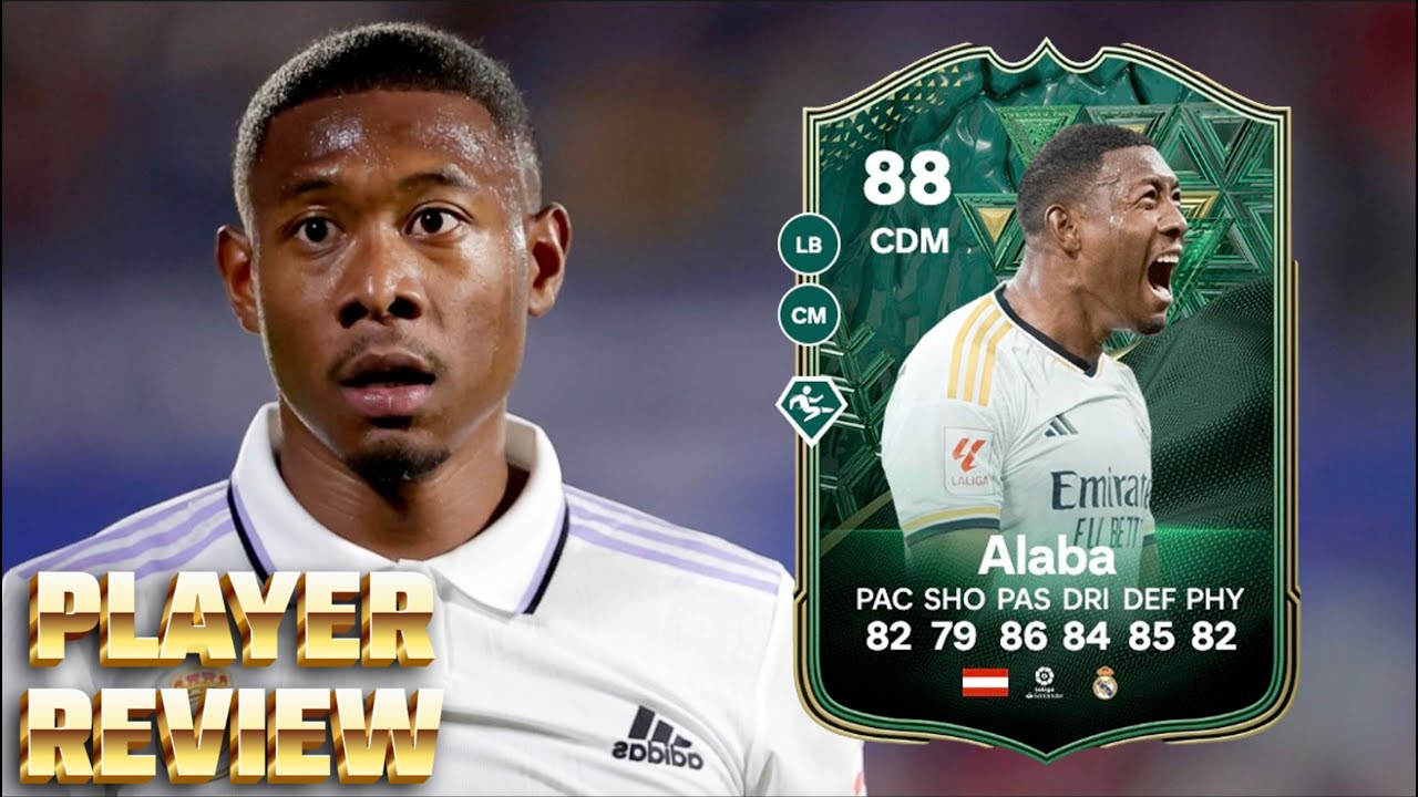 ¡EL HOMBRE DE LA SILLA! -REVIEW DAVID ALABA WINTER WILDCARD 88 EAFC 24 ...