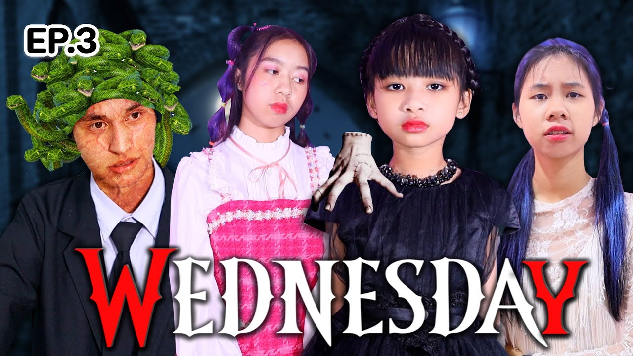 หนังสั้น Wednesday Addams Family EP.3 | WiwaWawow TV - YouTube