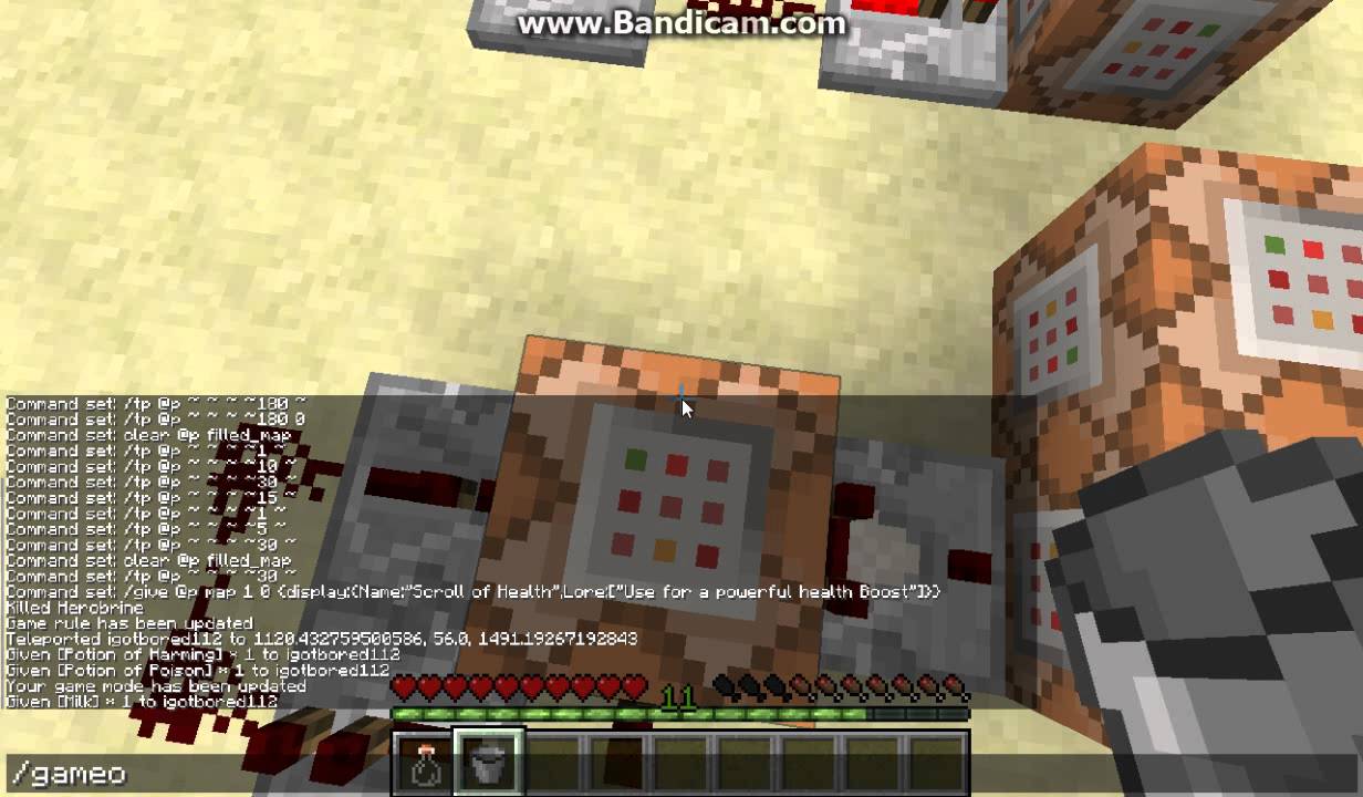 Scroll effects in Minecraft - YouTube