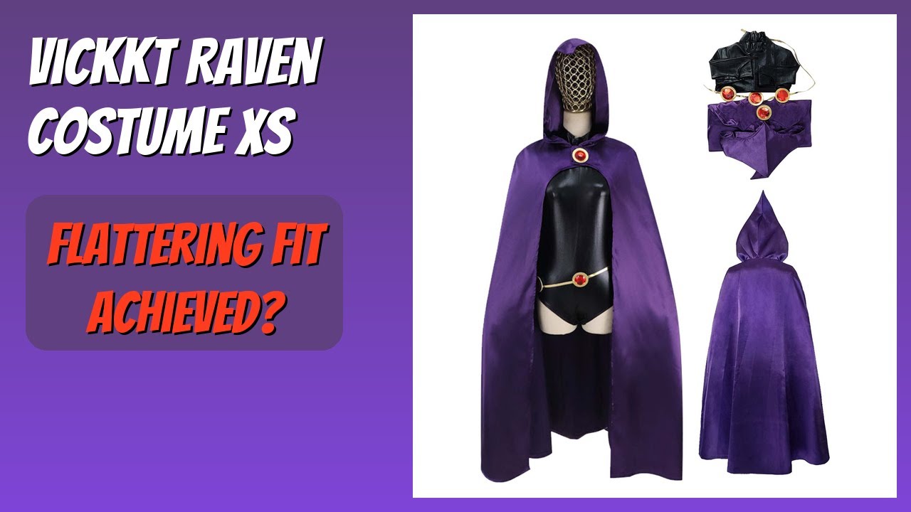 REVIEW (2026): Vickkt Raven Costume XS. Features. - YouTube