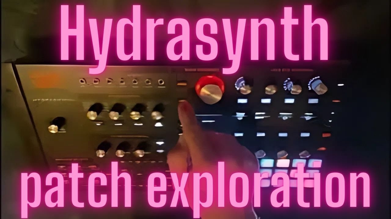 Hydrasynth Deep Dive//Self-generative patch - YouTube