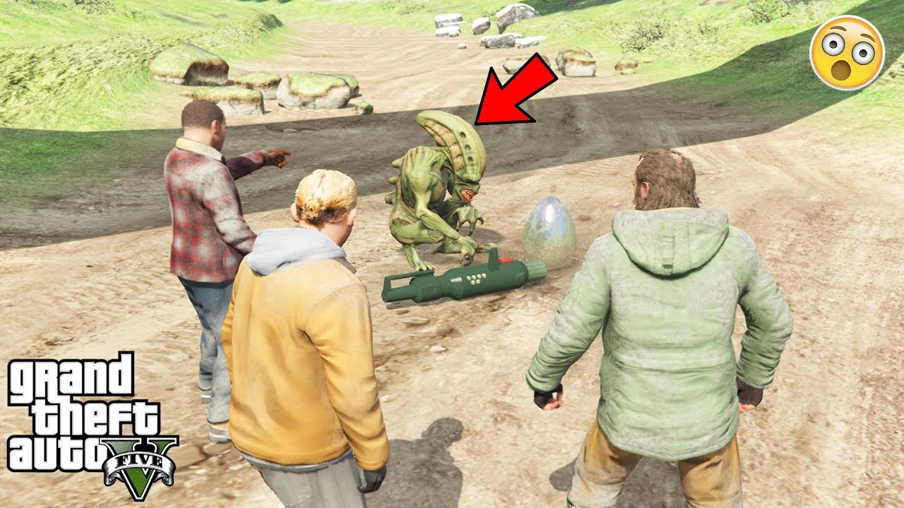 Grand Theft Auto 5 Aliens