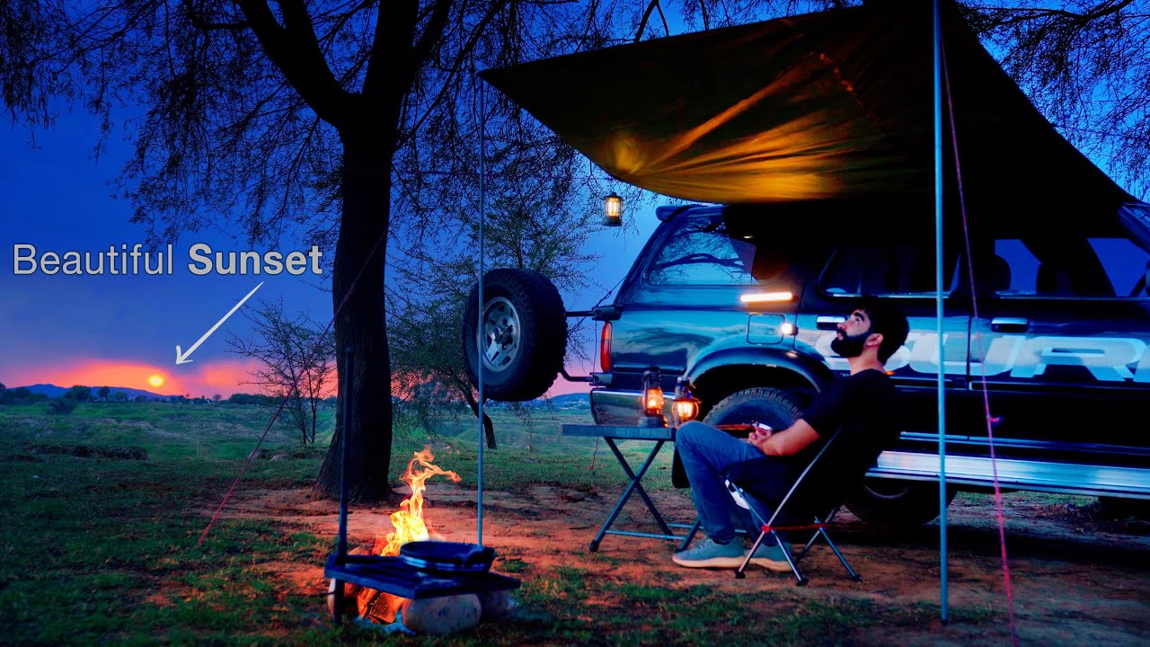Solo Day Camping in a 4Runner - Campfire & Solitude Ep-1 (Relaxing ...