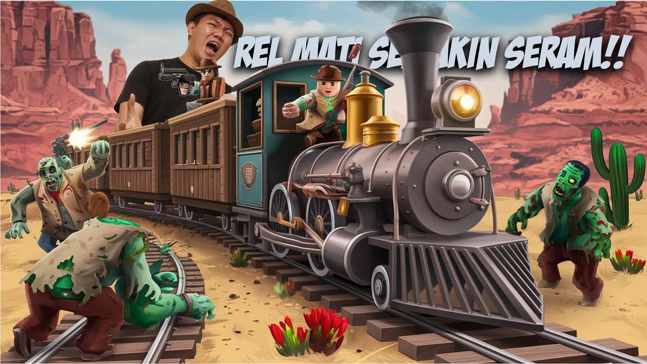 PART 2 Perjalanan di REL MATI Semakin Menegangkan, Apakah Aku Bisa ...